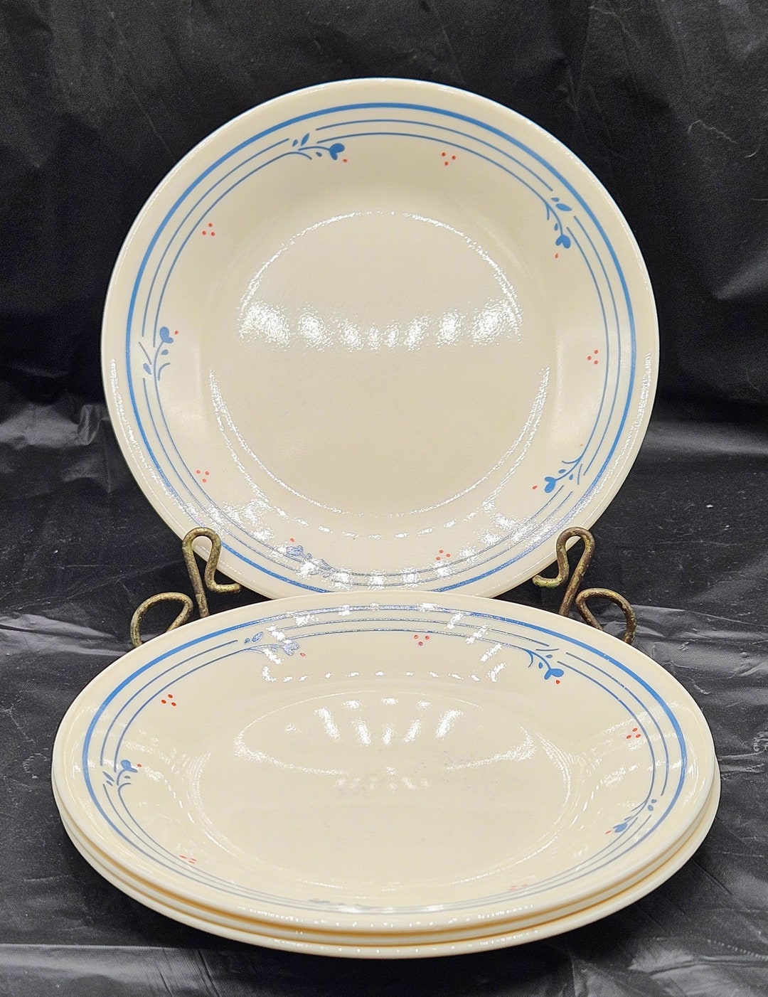 Vintage Corelle by Corning Country Violets Replacement Glass Dinnerware ...