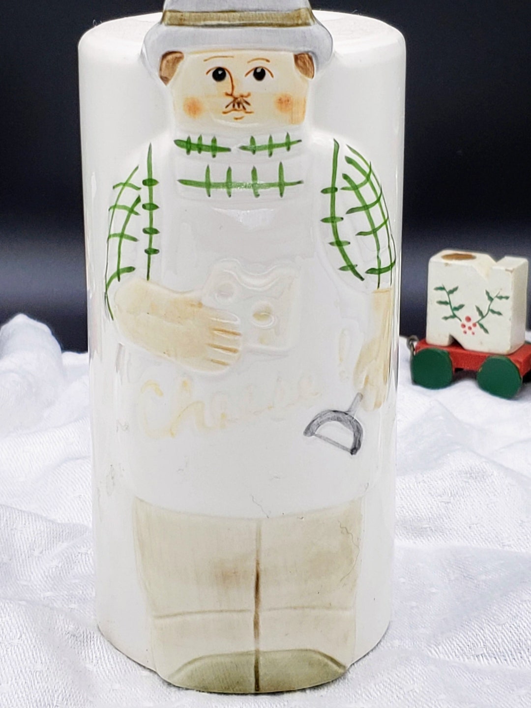 Vintage Italian Chef Cheese Grater Parmesan Cheese Shaker, Sigma the ...