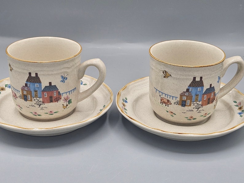 Vintage International China Heartland Stoneware Dinnerware ~ Cups and ...