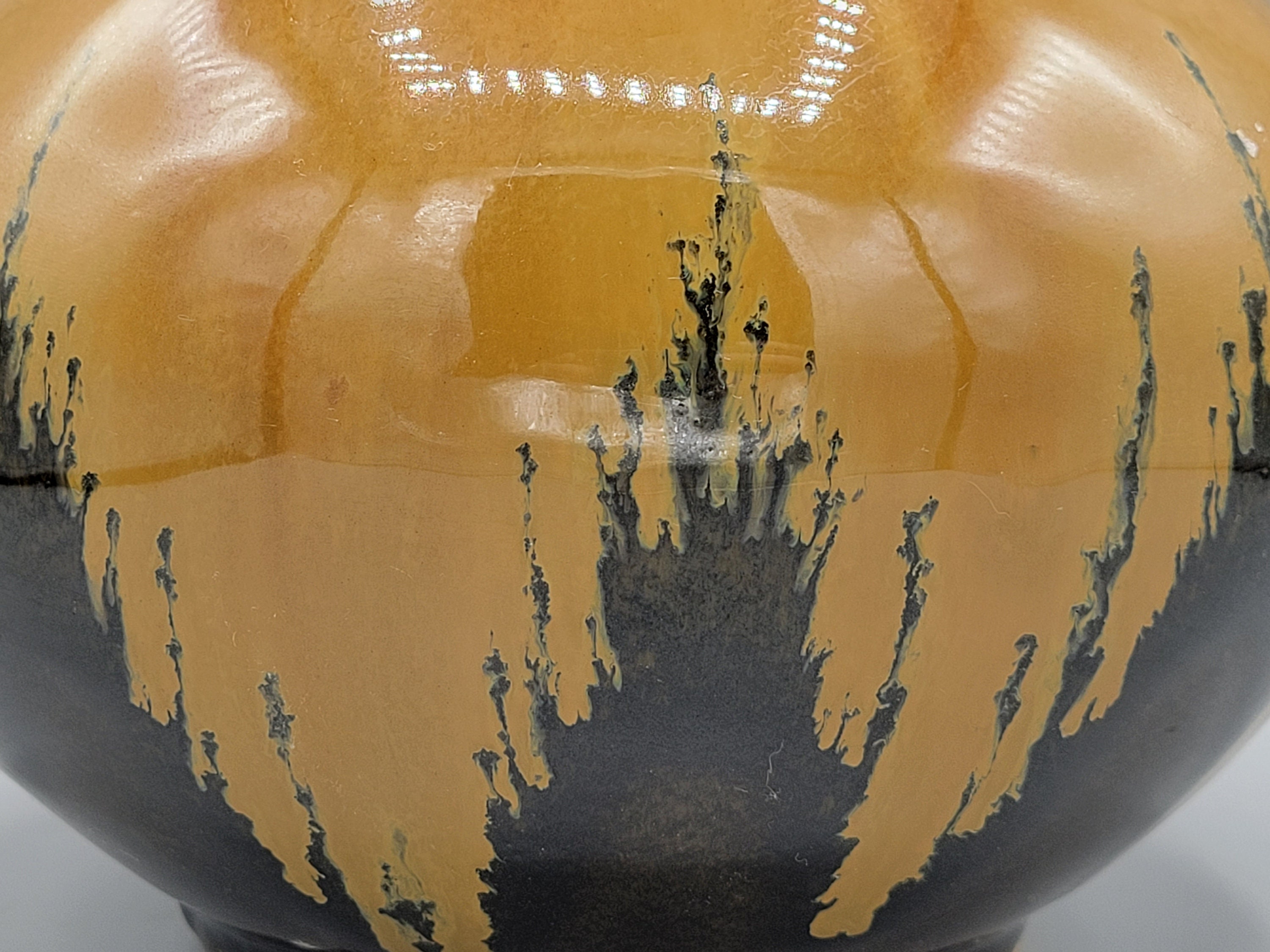 Long Neck Pottery Vase ~ High Glaze Desert Style Jug ~ Southwestern ...