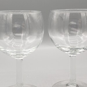 Classic Vintage Wine Glasses ~ You Choose Pair of Clear Drinking ...