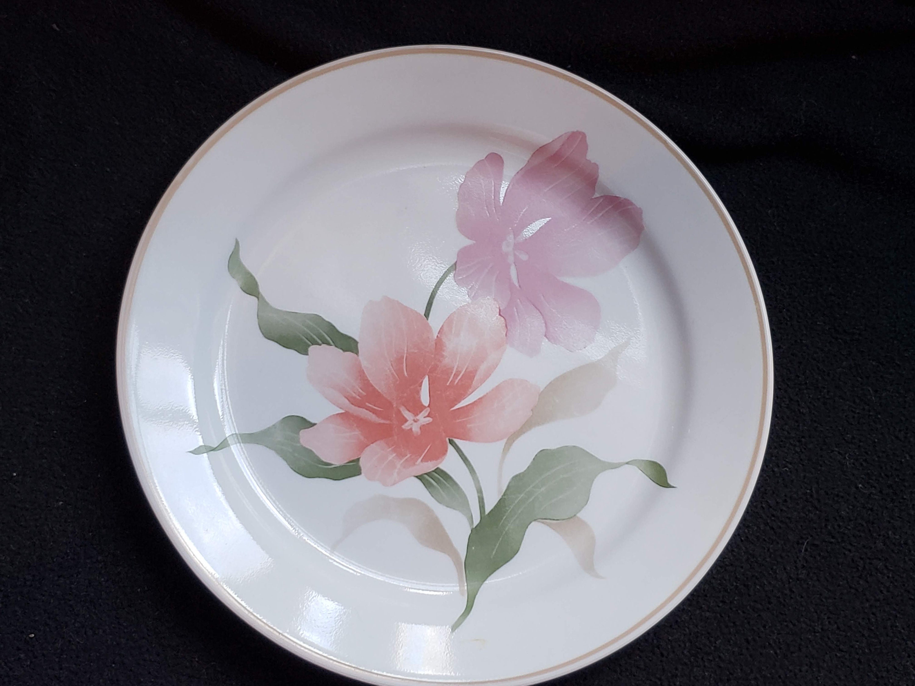 Corelle by Corning Pacifica Large Tropical Flowers LAST - Etsy Canada