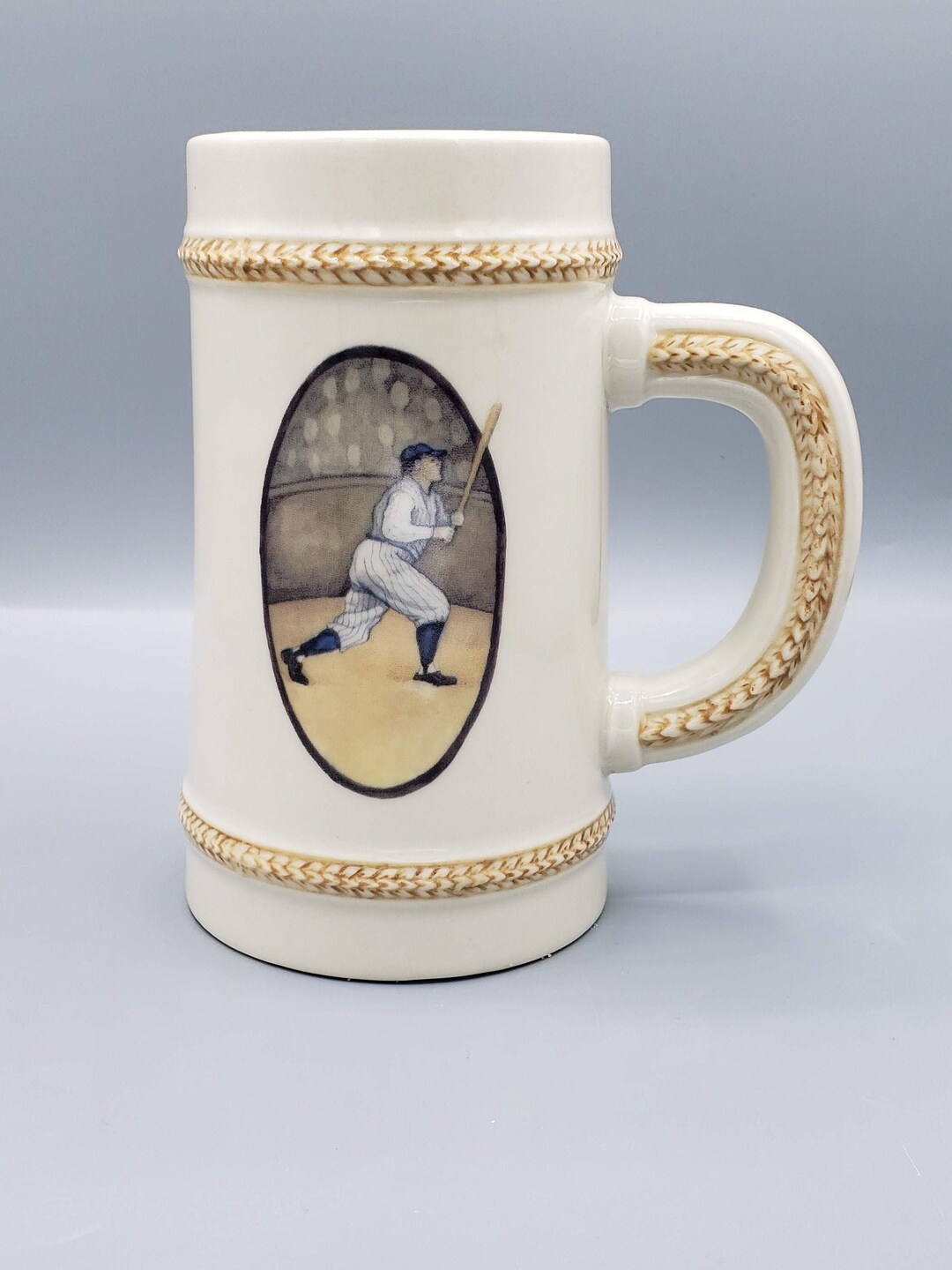 Russ Vintage Babe Ruth Collectible Porcelain Beer Stein, Coffee Mug ...