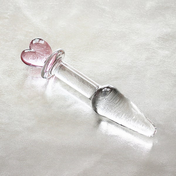 Abdl Glass Anal Plug Etsy