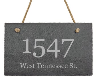 Outdoor Slate Sign - Etsy