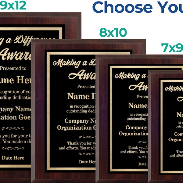 Custom Plaques - Etsy