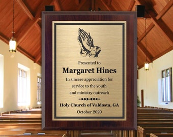 Church Plaque - Etsy