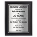 Years of Service Award 8x10 Plaque for Custom Employee Recognition - Etsy