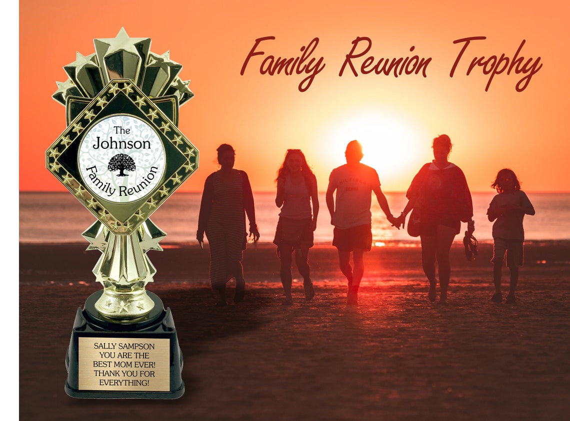Family Reunion Trophy Award or Gift for Family Reunions - Etsy