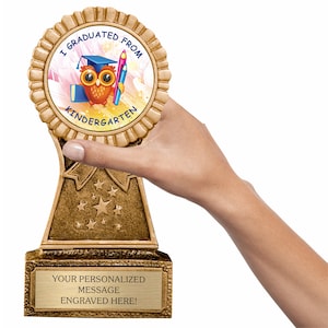 Kindergarten Graduation Trophy – Award for Graduating Pre-k ...