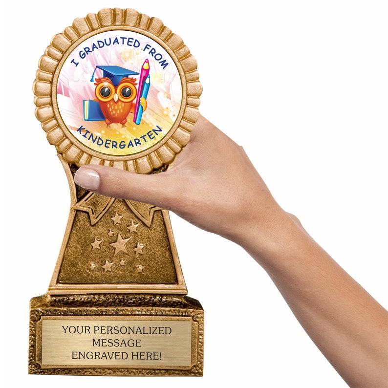Kindergarten Graduation Trophy – Award for Graduating Pre-k ...
