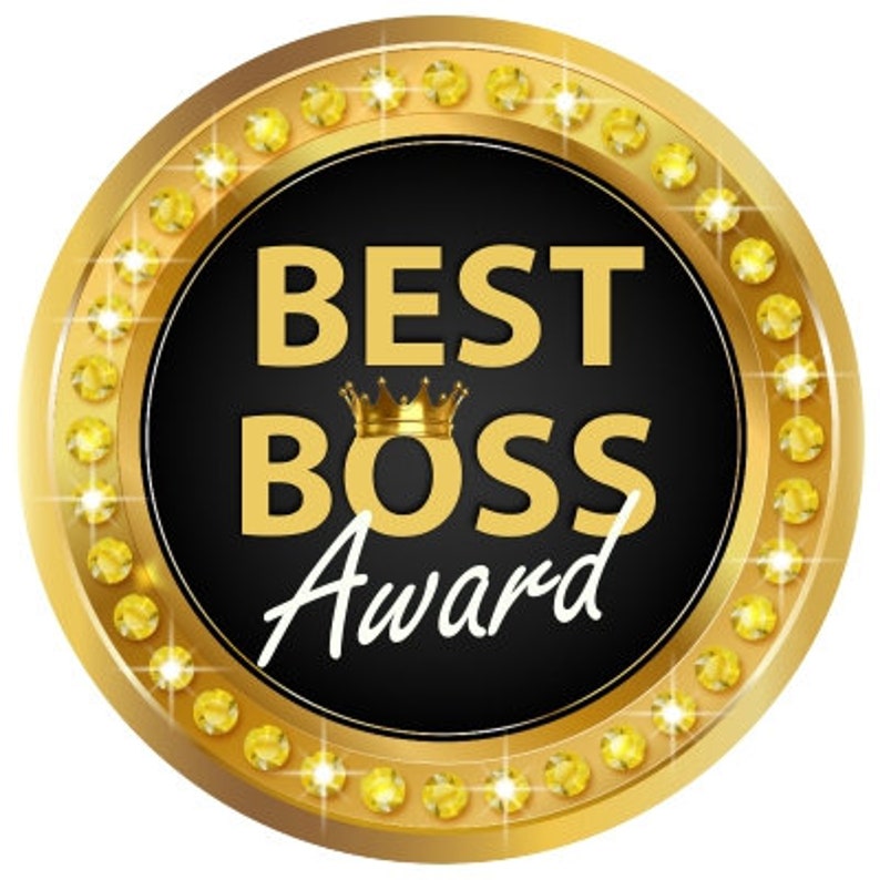 Worlds Greatest Boss Trophy Best Boss Award 9 Inches Tall - Etsy