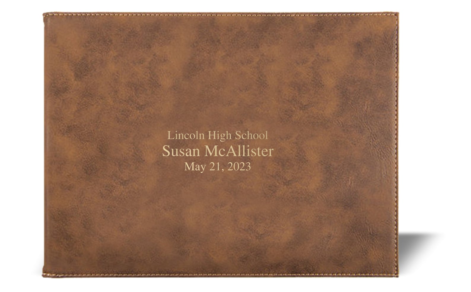 Personalized Diploma Holder - Custom Certificate Cover Engraved Gift ...