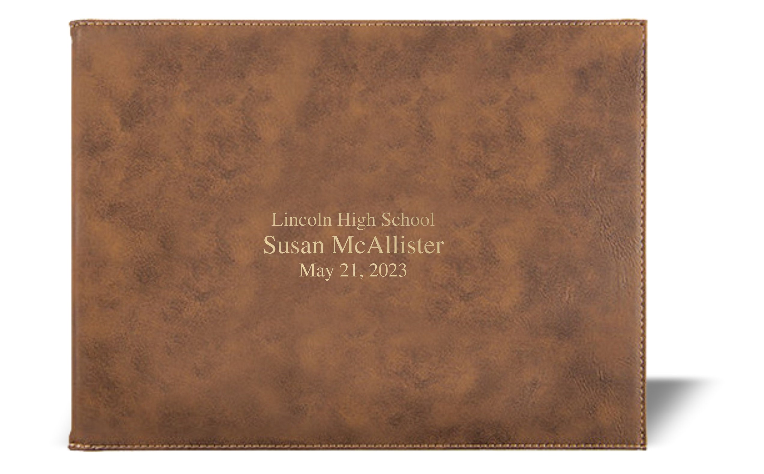 Personalized Diploma Holder - Custom Certificate Cover Engraved Gift ...