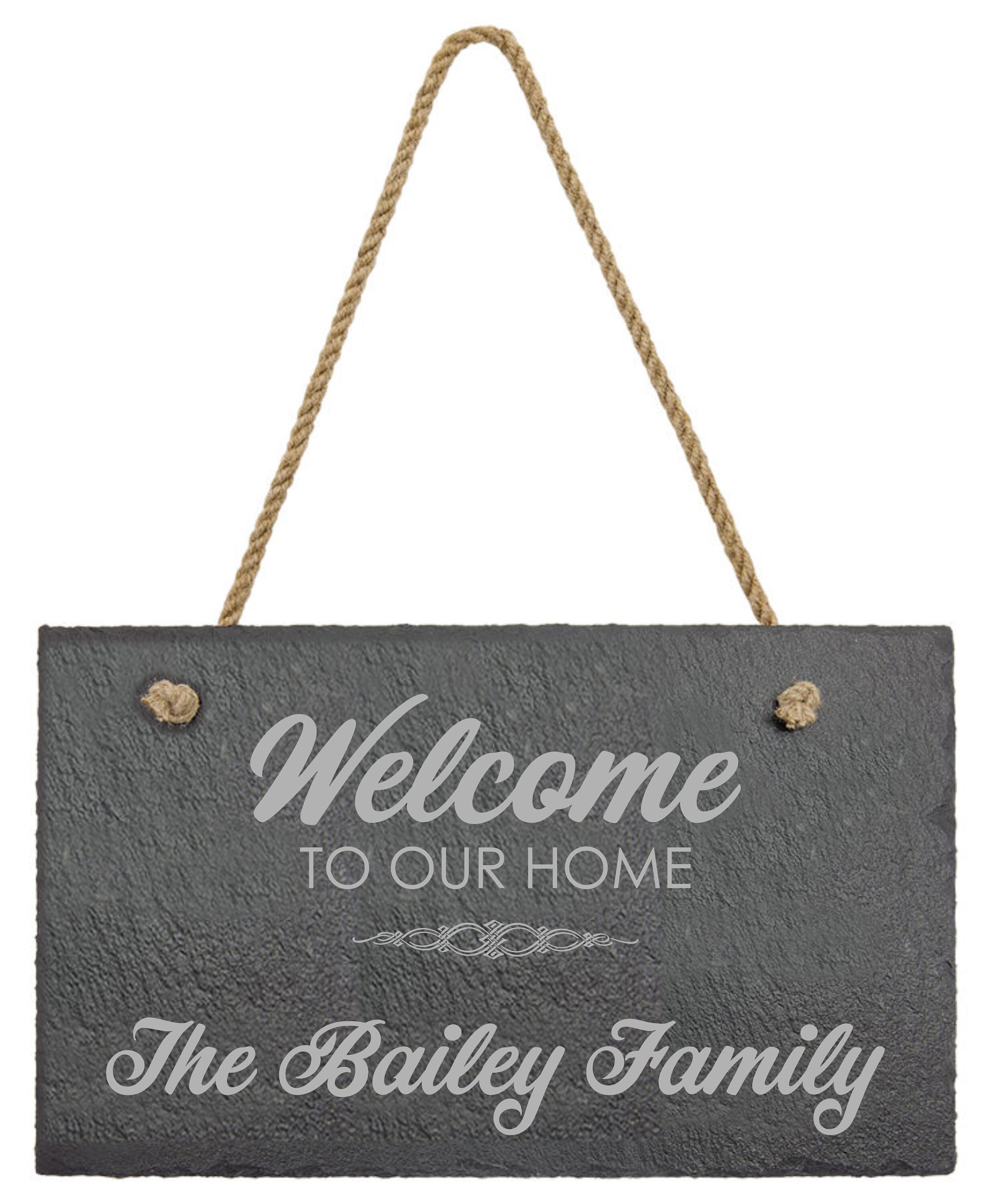 Custom Slate Plaque 12x7 Choose Your Design Indoor Outdoor | Etsy