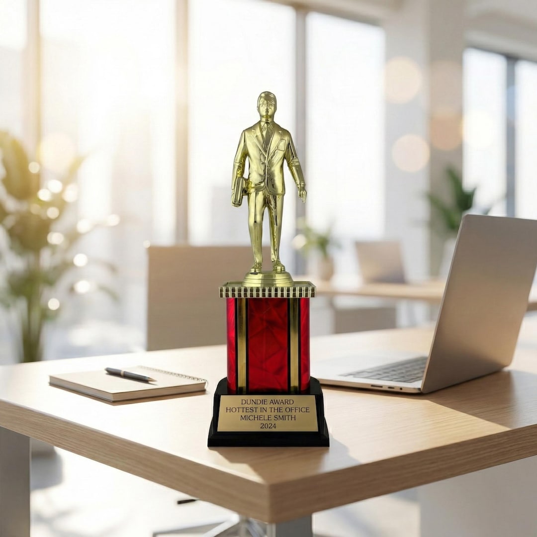 Customized Dundie Award Trophy: Personalized Engraved Gift for the ...