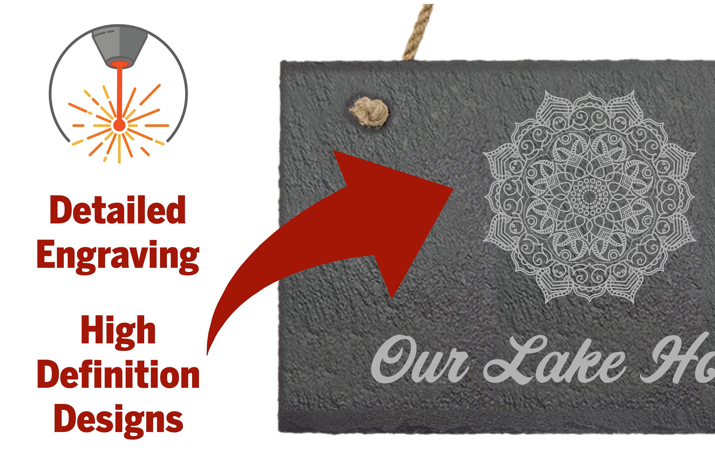 Custom Slate Plaque 12x7 Choose Your Design Indoor Outdoor | Etsy