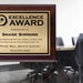Customized Excellence Award - Personalized Plaque 8x10 - Etsy