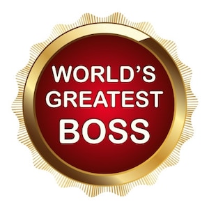 World’s Greatest Boss Trophy - Best Boss Award - 9 Inches Tall - Etsy