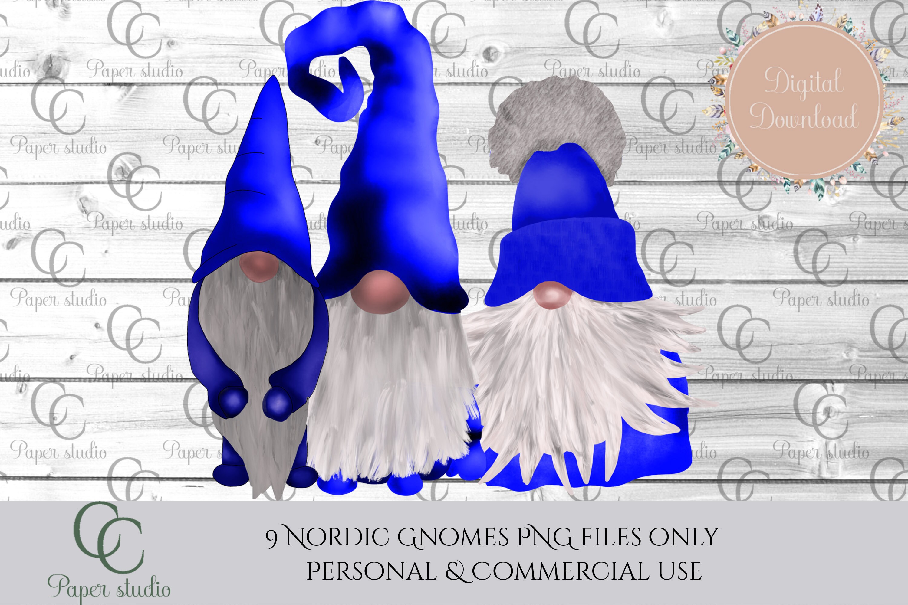 Tomte Gnome Clipart Scandinavian Christmas Gnome - Etsy