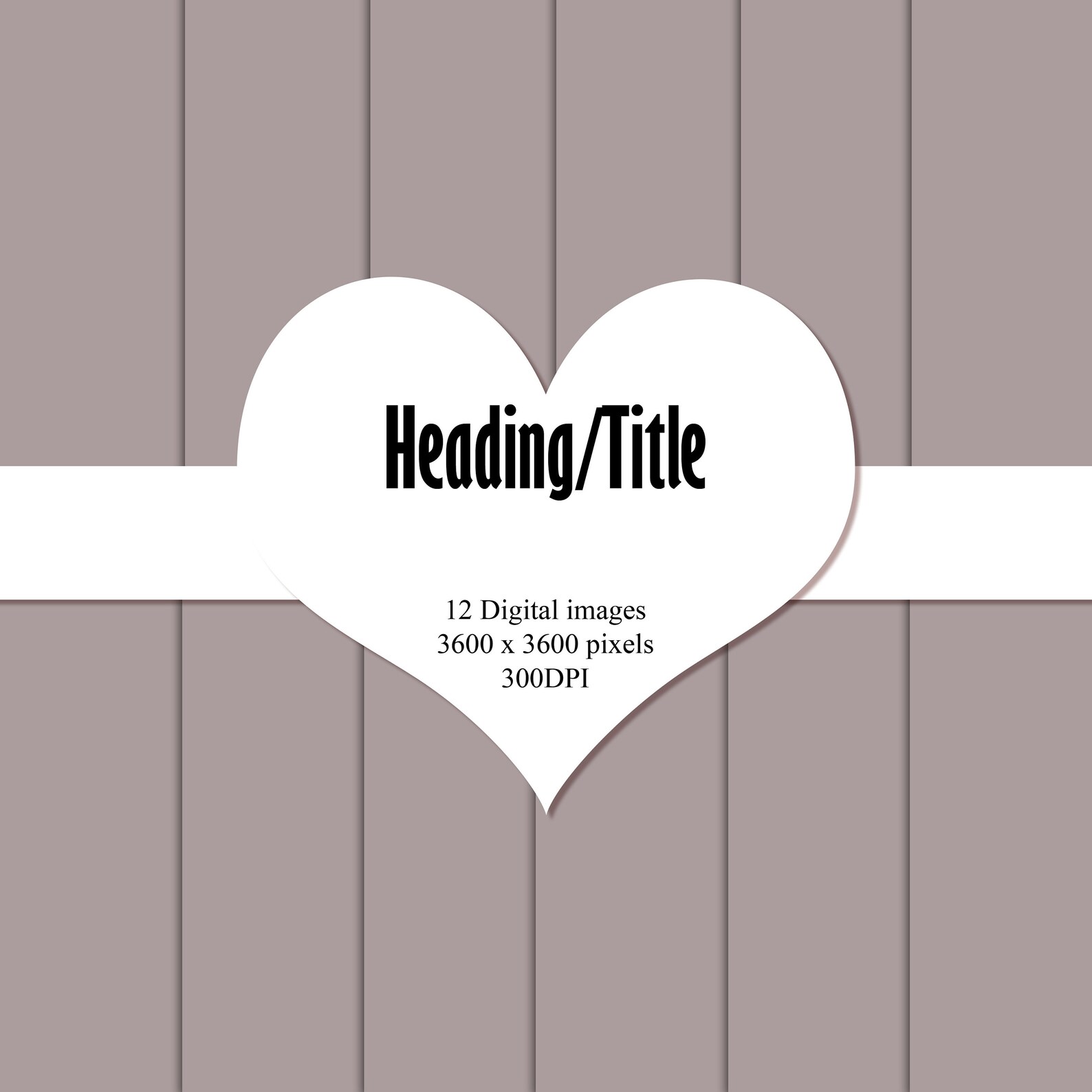 12 Panel Scrapbook Paper Mock up Template, 12 Digital Paper Mock up ...