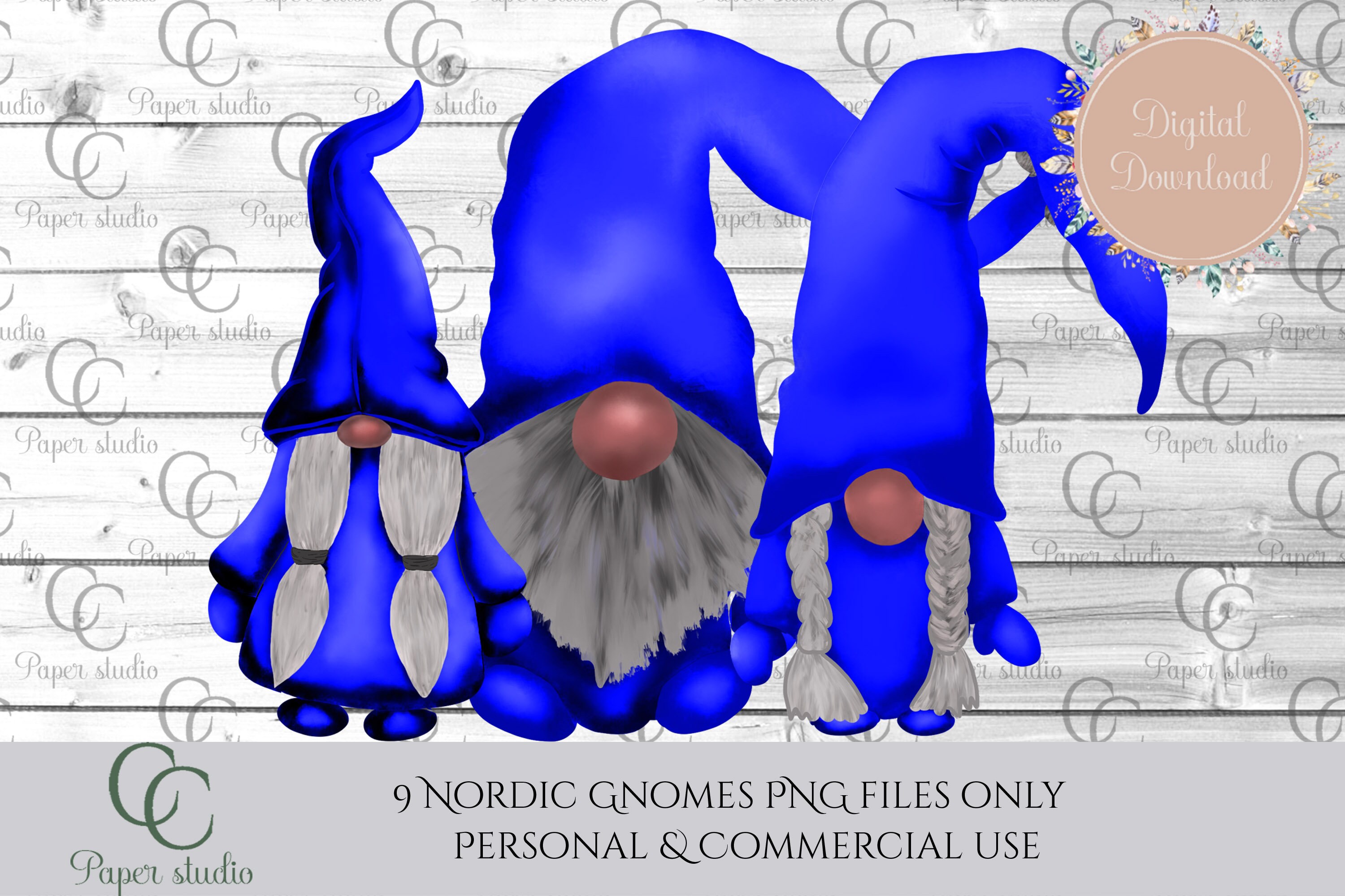 Tomte Gnome Clipart Scandinavian Christmas Gnome - Etsy