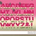 Alphabet PNG Set Watermelon Doodle Letters Sublimation - Etsy