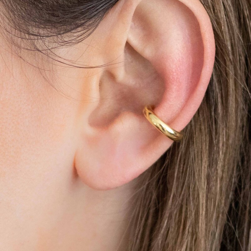 Gold Cuff Earrings - Etsy