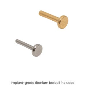 14k Pearl Ocean Earring (threadless Earring, Flatback Earring, Push Pin ...