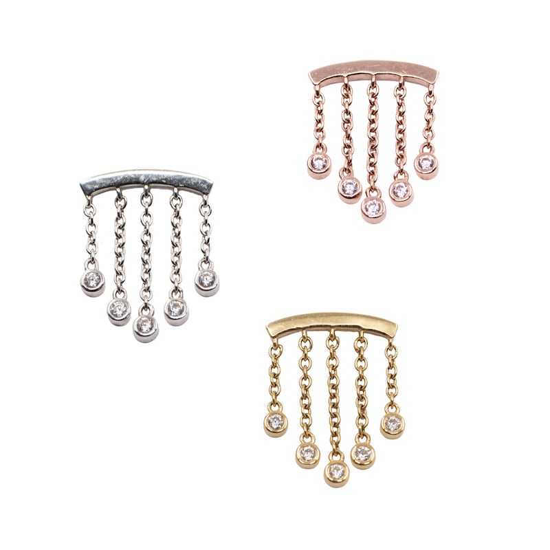 Floating Helix Jewelry - Etsy