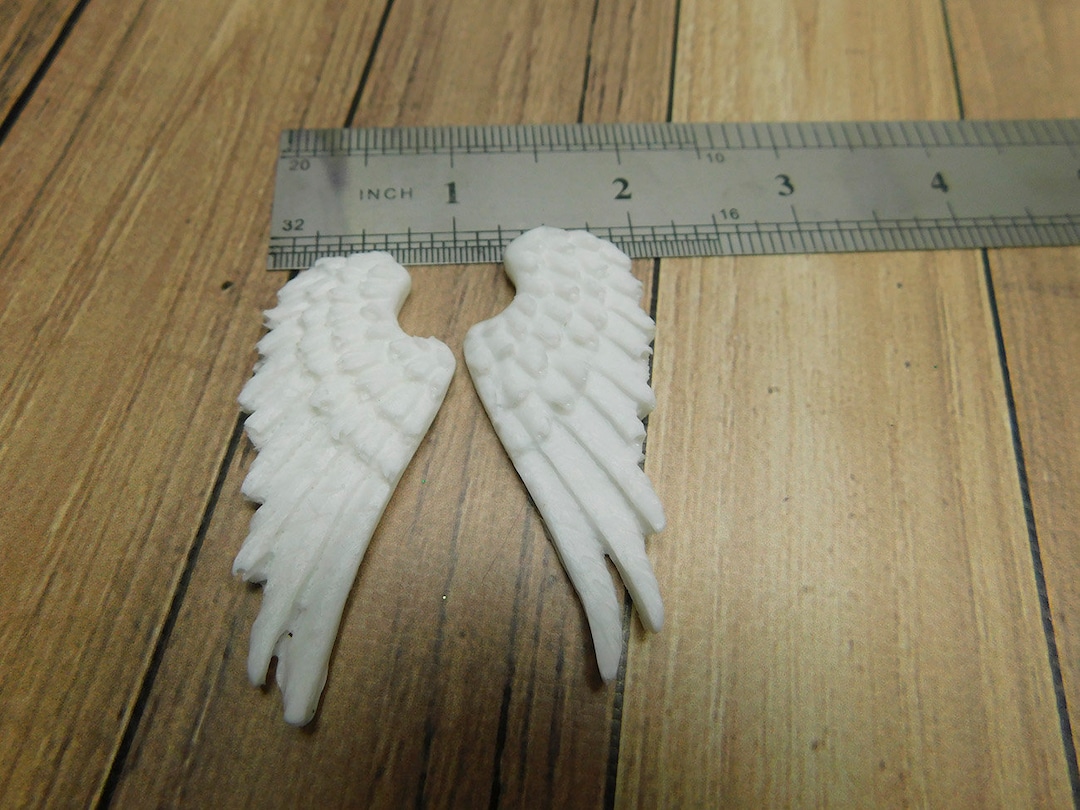 Plastic Mini Wing Decor, 2 Wings Decor, for Craft Work, Fairy Wings ...