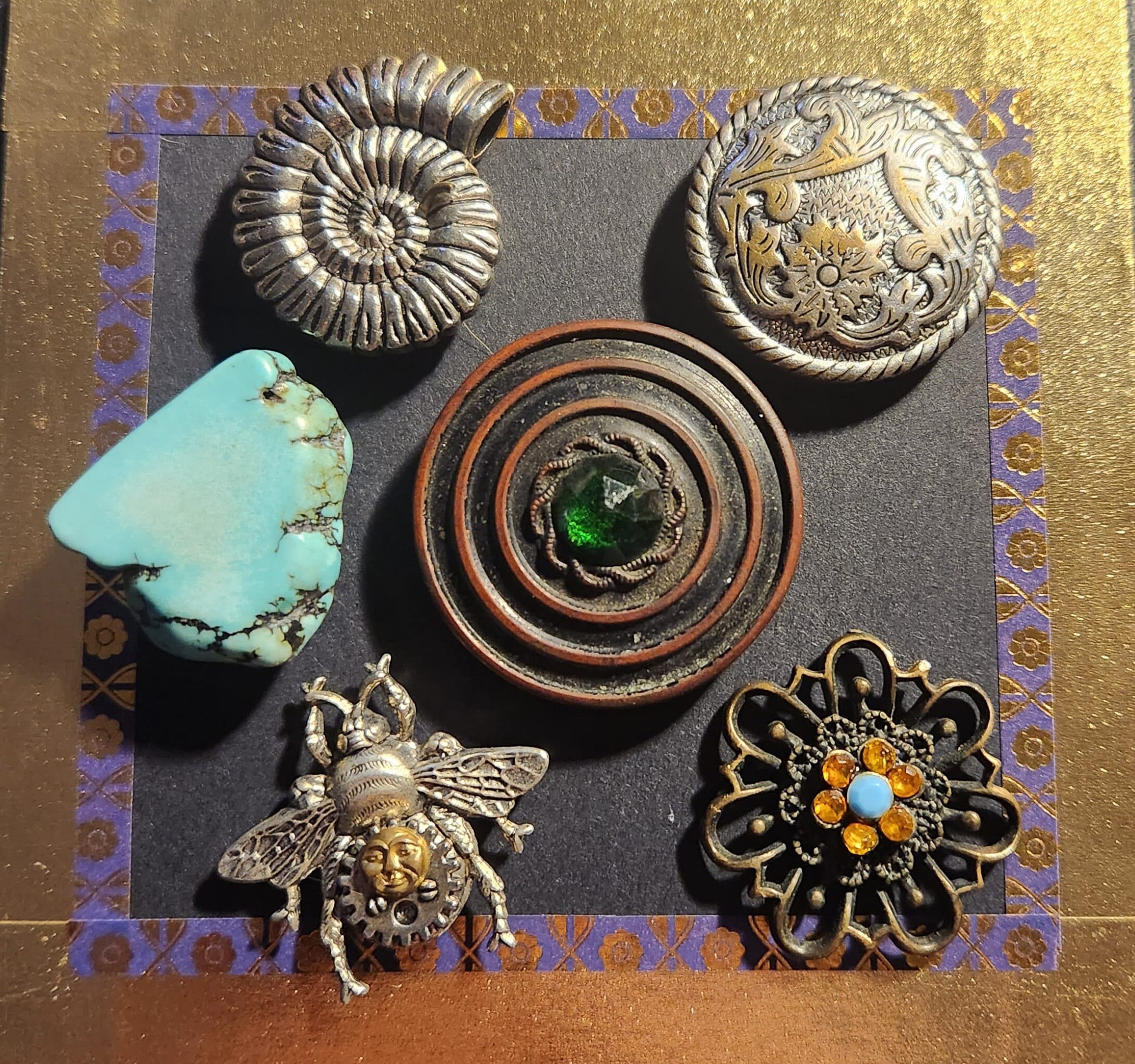 Bohemian Magnet Set - Etsy