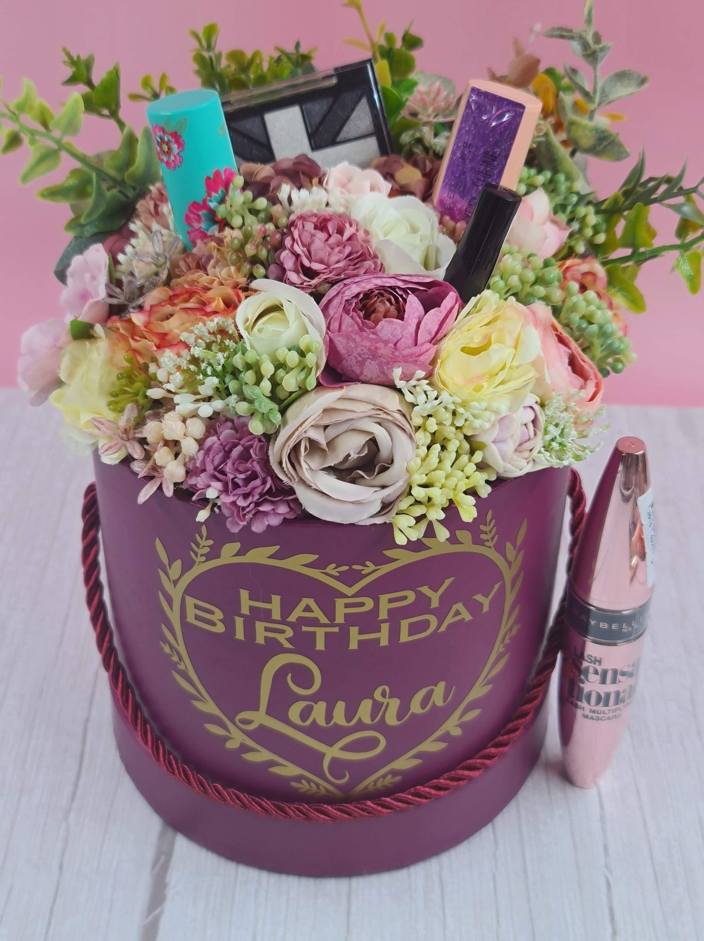 Personalised Makeup Bouquet Makeup Gift Set 21st Birthday - Etsy UK