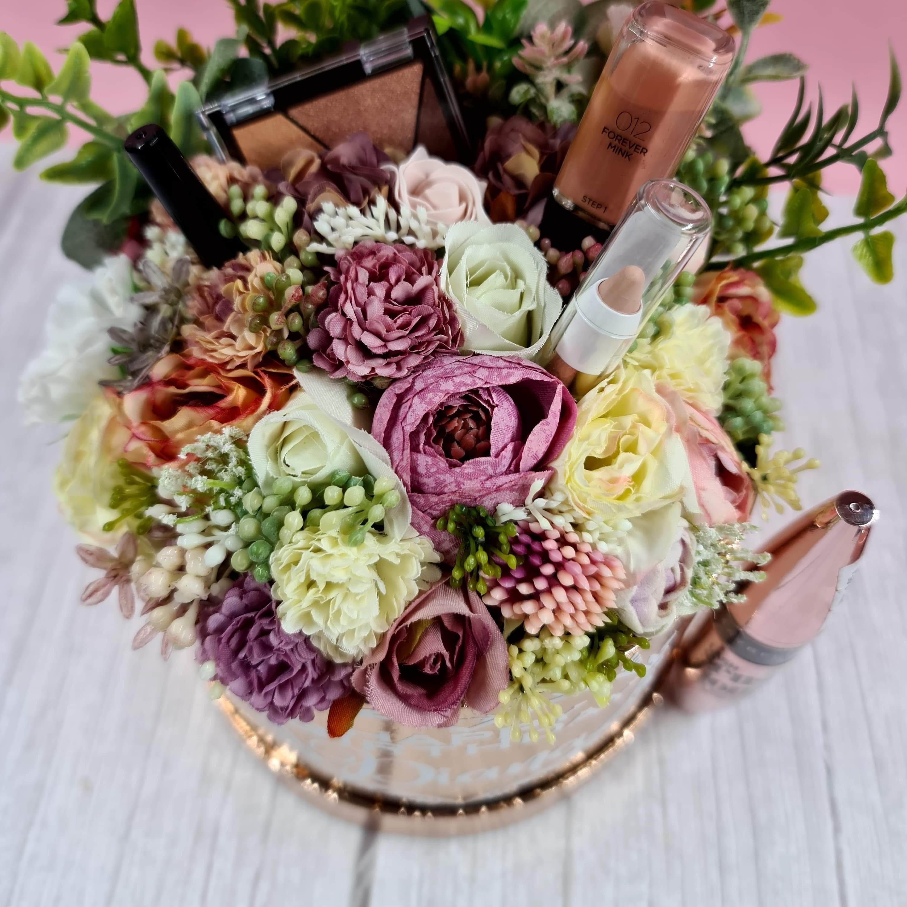 Personalised Makeup Bouquet Makeup Gift Set 21st Birthday - Etsy UK