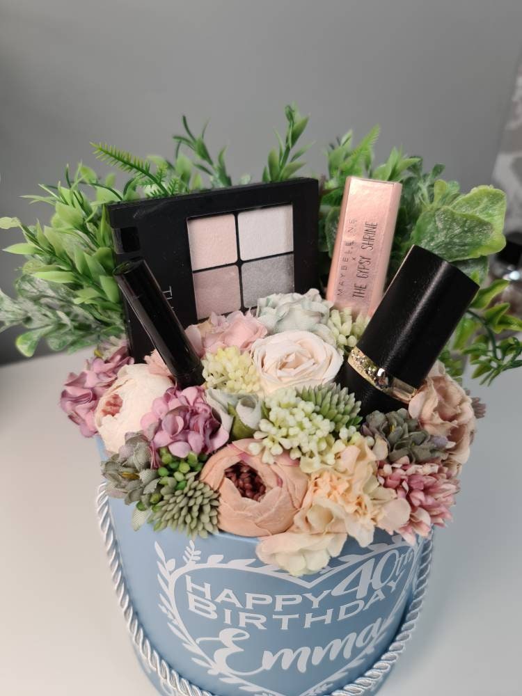 Personalised Makeup Bouquet Makeup Gift Set 21st Birthday - Etsy UK