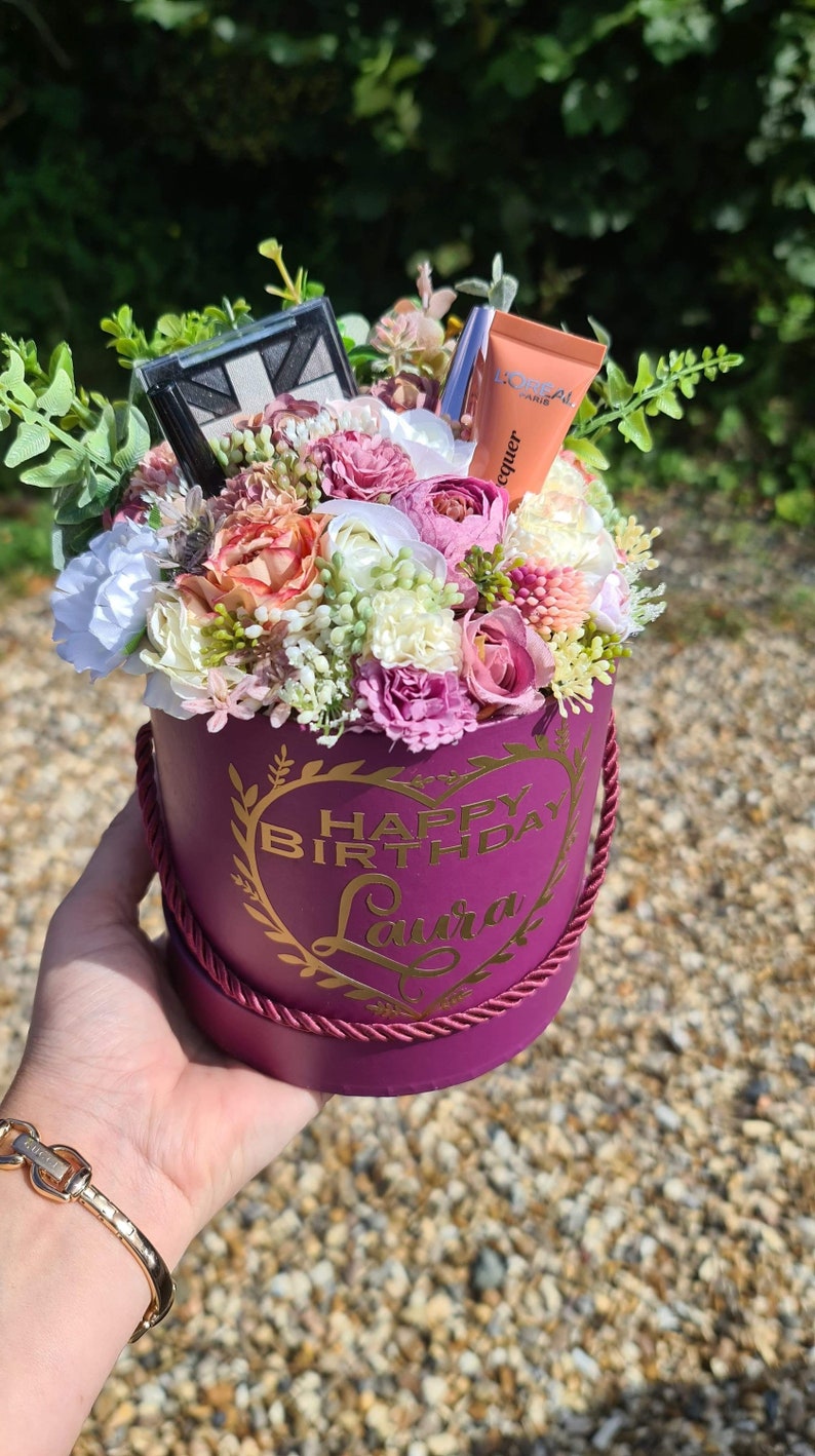 Personalised Makeup Bouquet Makeup gift set 21st Birthday | Etsy