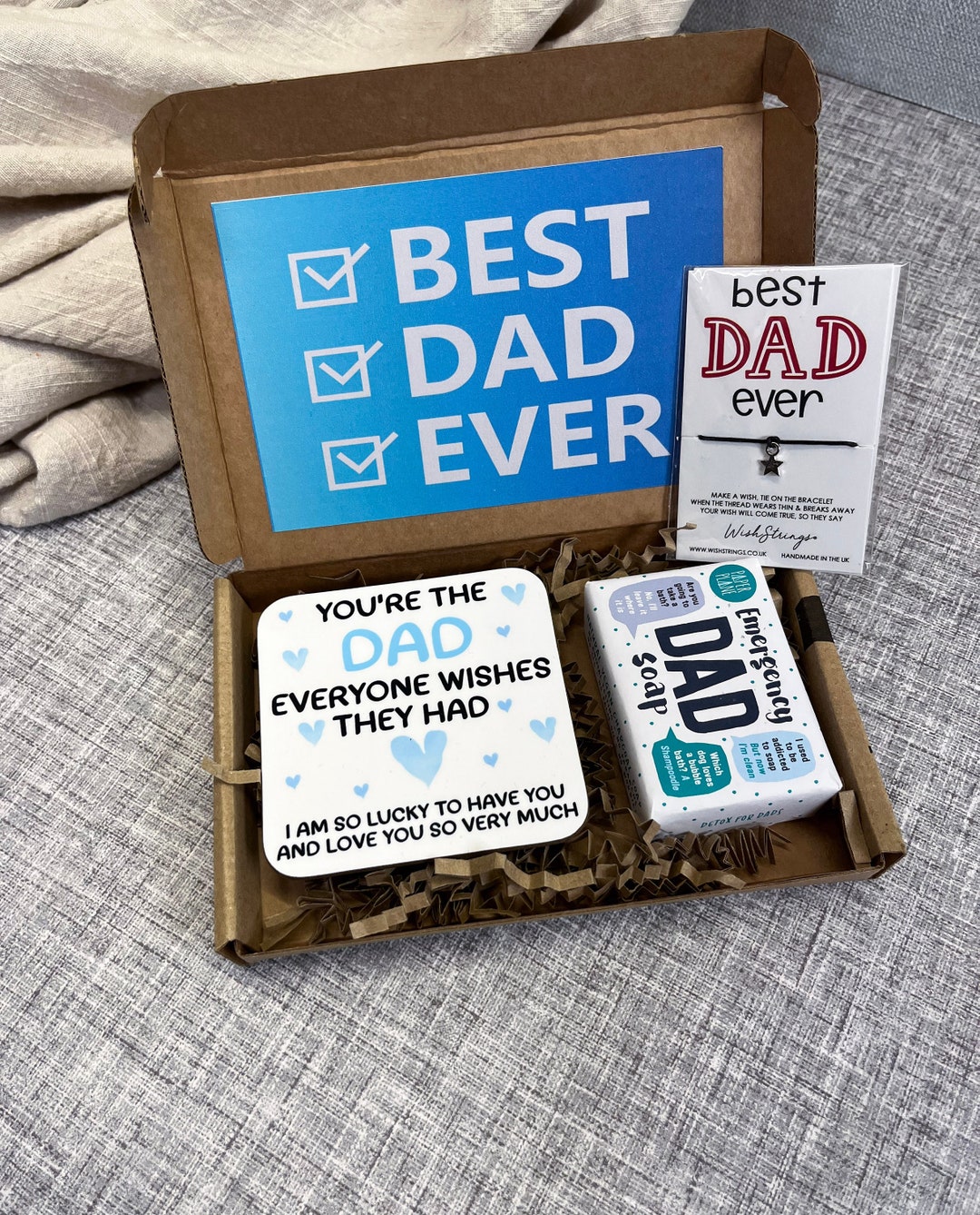 Father's Day Gift Set, Letterbox Gift Set, Gift for Dad, Daddy Gift Box ...