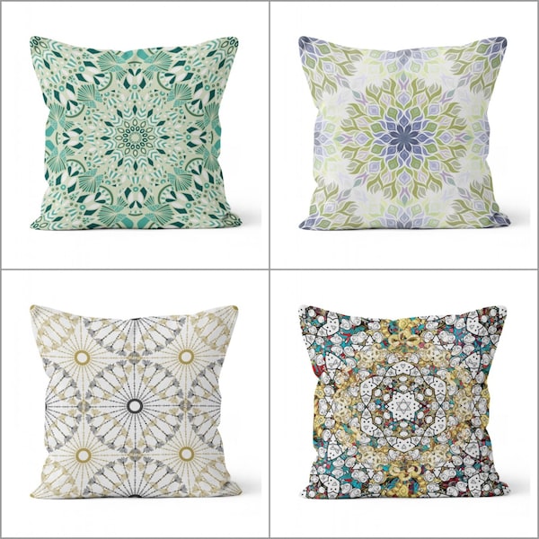 Mandala Pillow - Etsy