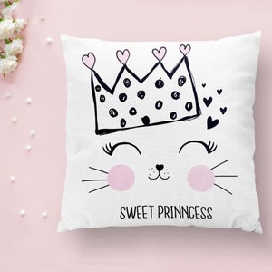 Princess Girl Pillow Cover|my Little Princess Cushion Case|daddy's ...