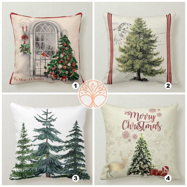 Outdoor Christmas Pillows - Etsy