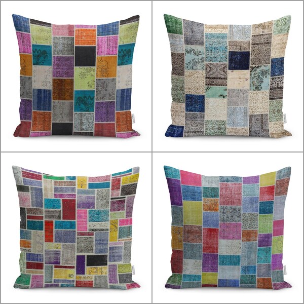 Patchwork Pillowcase - Etsy