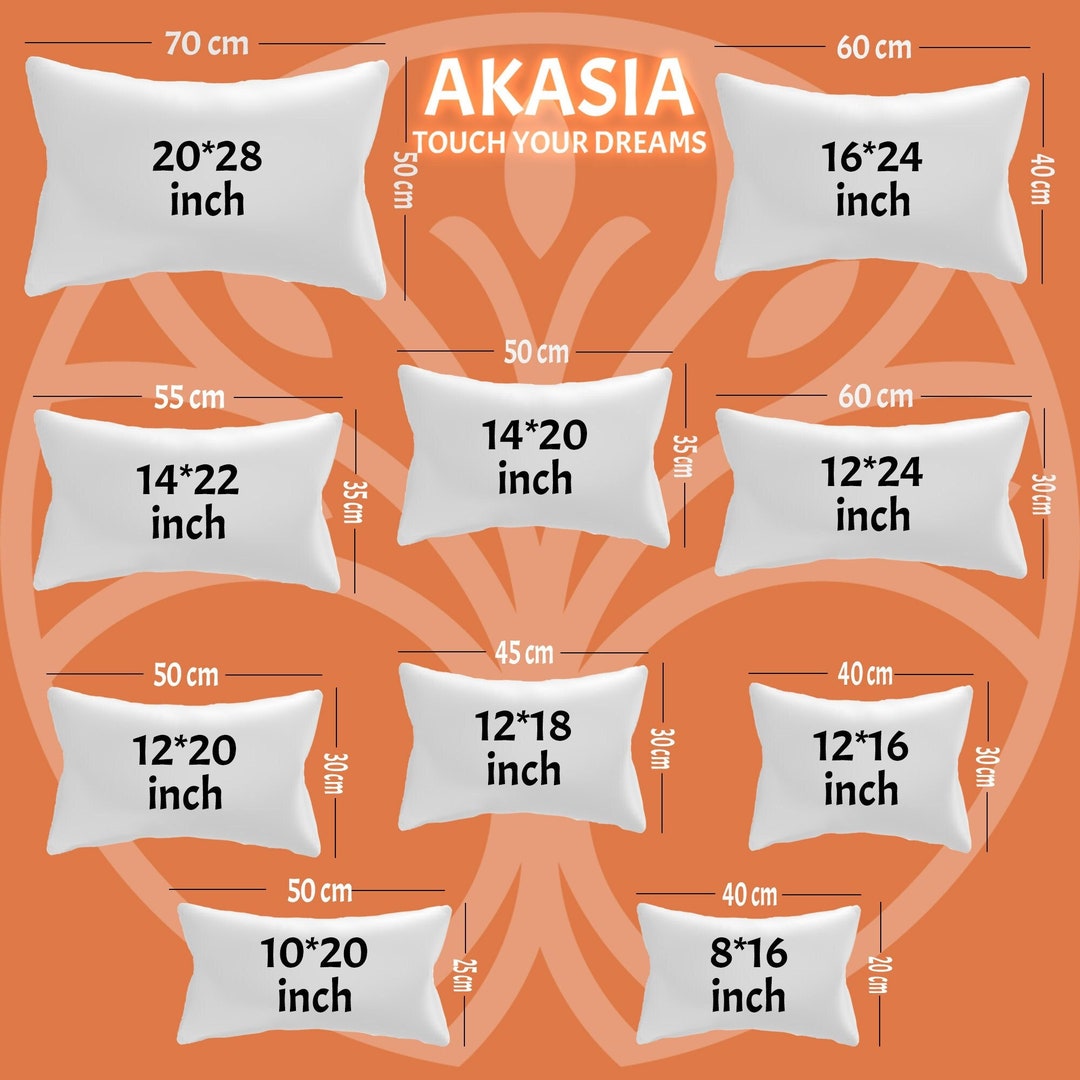 Rectangle Pillow Insert|rectangle Cushion Stuffer|pillow Filler With ...