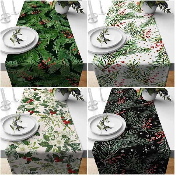 Winter Table Runner - Etsy