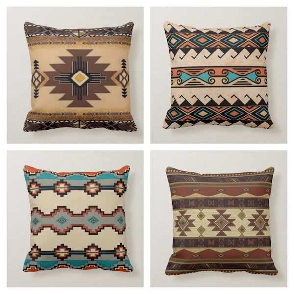 Aztec Pillow Cover - Etsy
