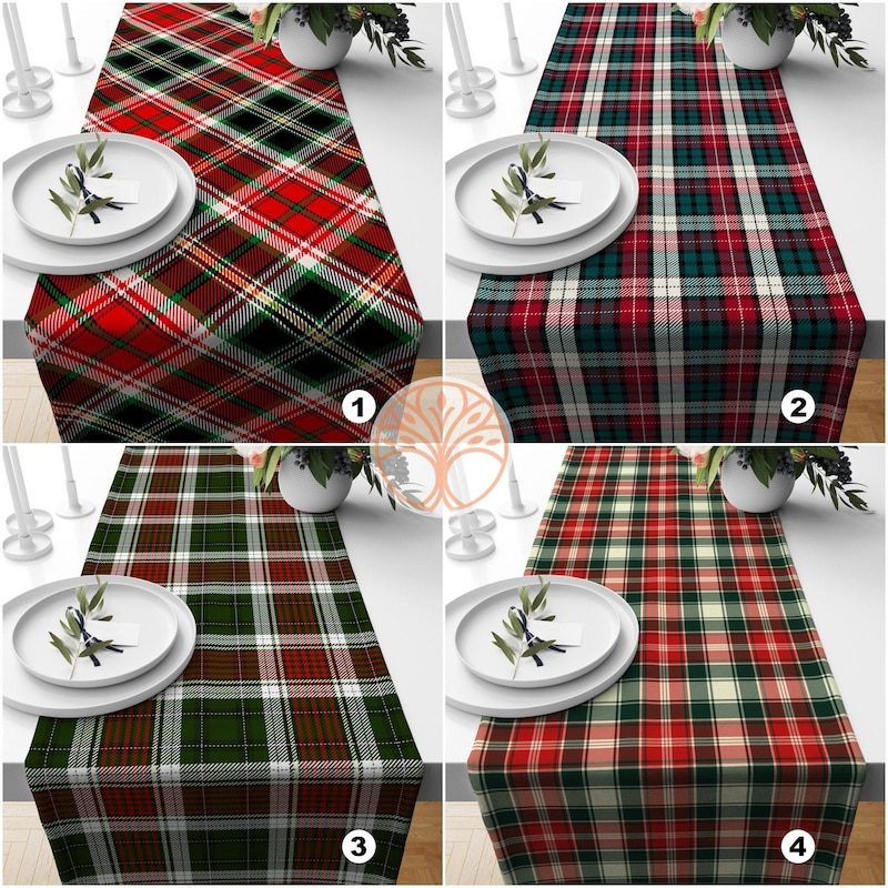 Checkered Table Top Decor - Etsy
