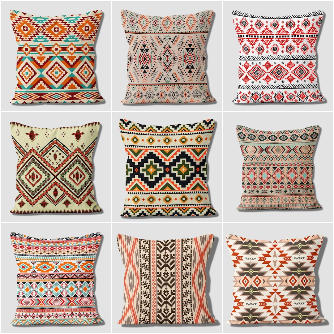 Rug Style Pillowtop|kilim Pattern Pillow|boho Pillowcase|rug Pillow ...