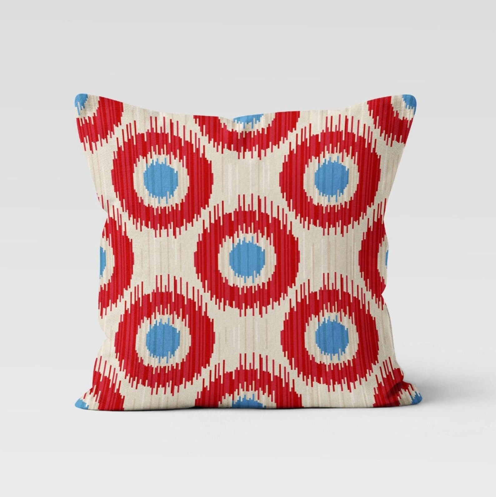 IKAT Design Pillow CoverSouthwestern Style Cushion | Etsy