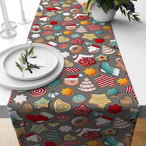 Christmas Table Runner|winter Trend Tablecloth|christmas Home Decor ...