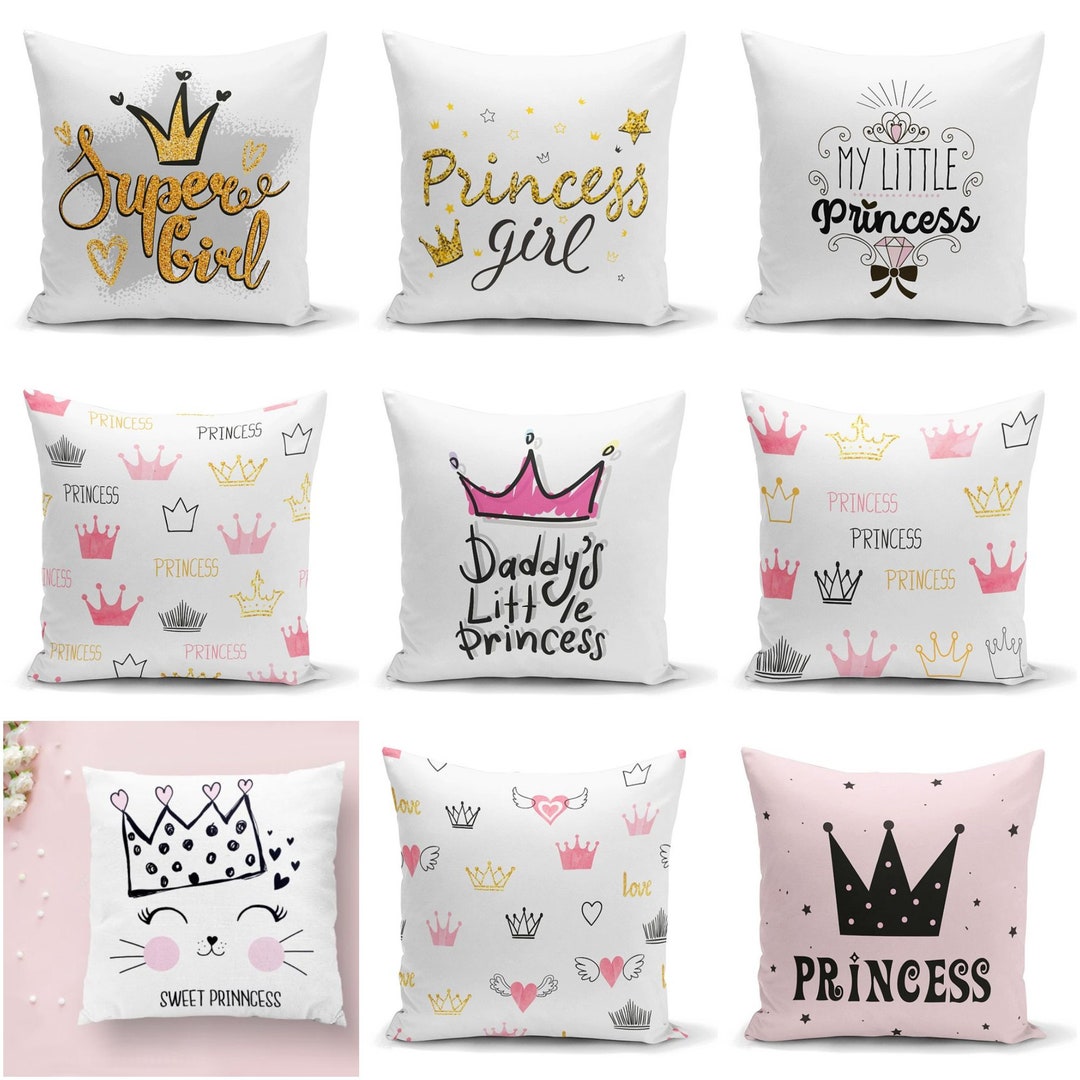 Princess Girl Pillow Cover|my Little Princess Cushion Case|daddy's ...