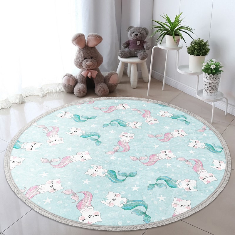 Mermaid Area Rug - Etsy